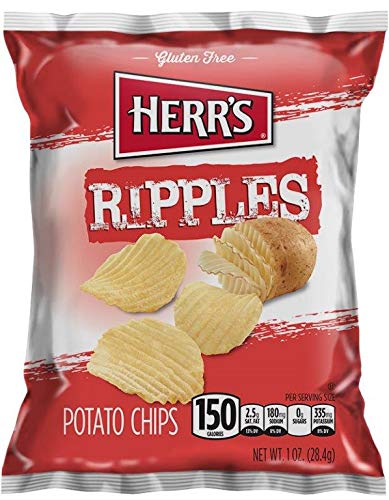 Herr's Ragin Ranch Potato Chips, 1.5 ounce (Pack of 10)